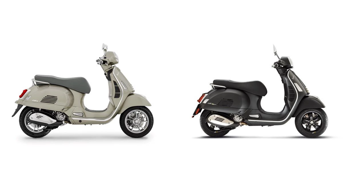 Vespa GTS 310 2025 vs Vespa GTS 300 hpe Super Tech 2021