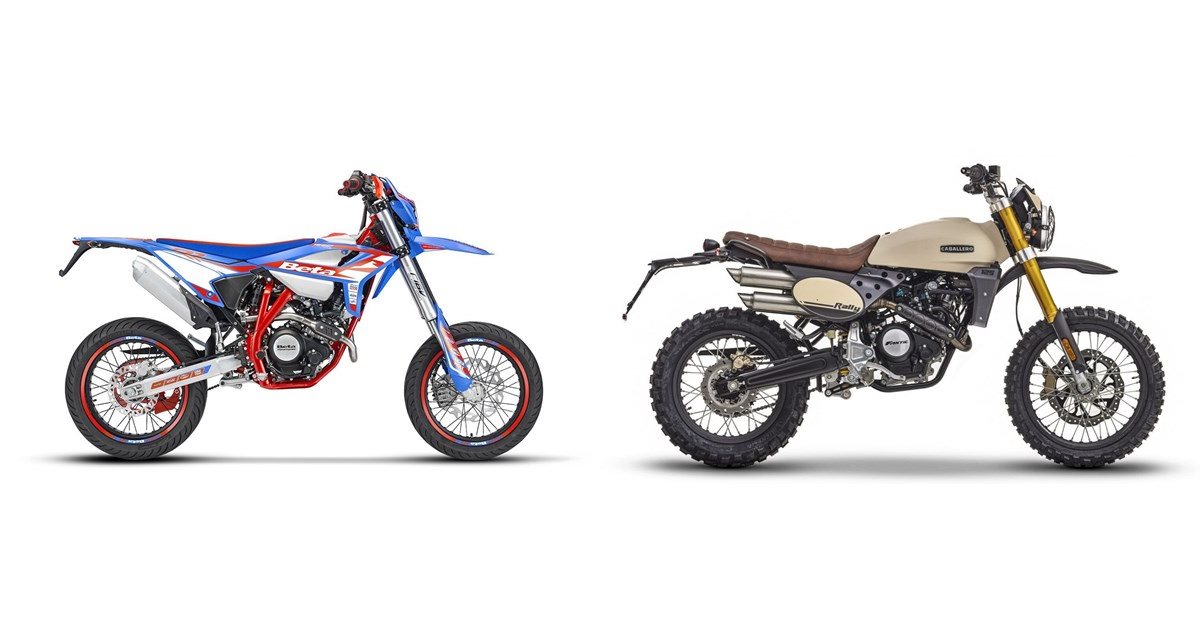 Beta RR Motard 125 R 2025 vs Fantic Caballero Rally 125 2025