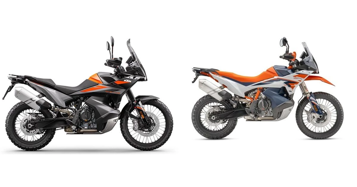 KTM 890 Adventure 2024 vs KTM 890 Adventure R 2025