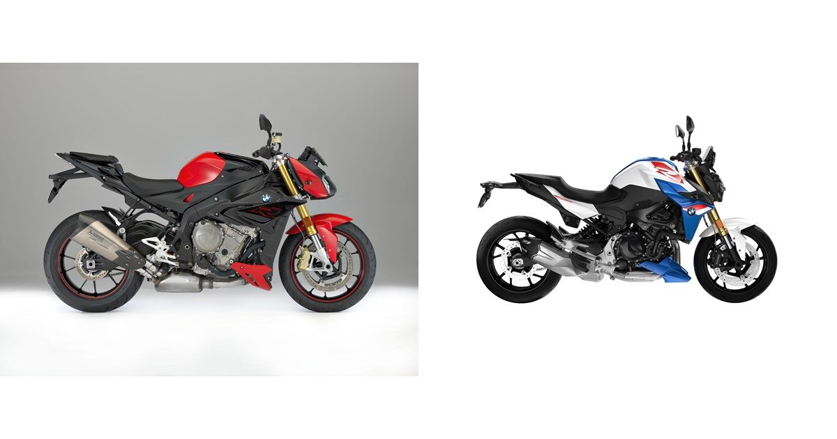 Motorrad Vergleich BMW S 1000 R 2018 vs. BMW F 900 R 2024