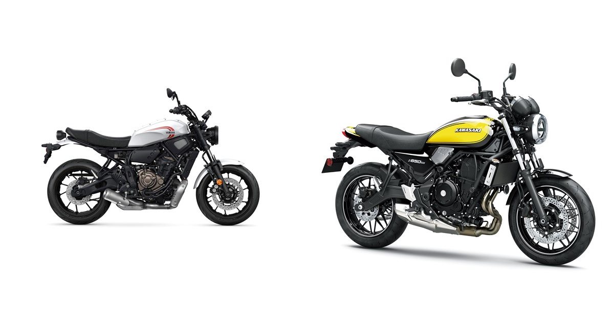 Yamaha XSR700 2024 vs Kawasaki Z650 RS 2025