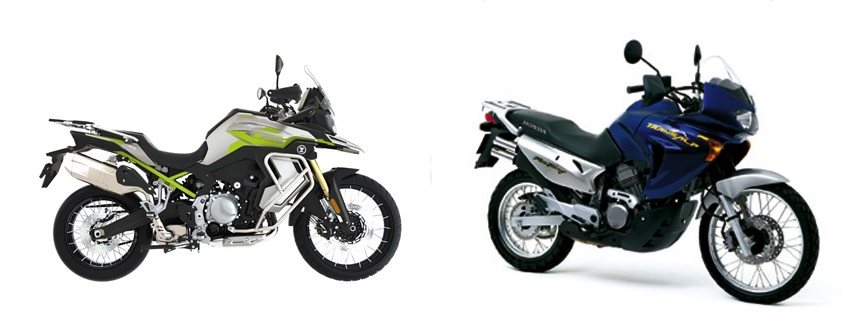 Motorrad Vergleich Voge Valico 900i DSX 2024 vs. Honda XL 650V Transalp ...