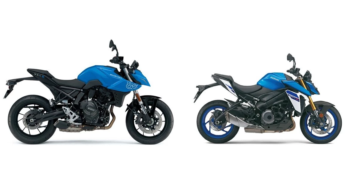 Motorrad Vergleich Suzuki GSX-8S 2025 vs. Suzuki GSX-S1000 2024
