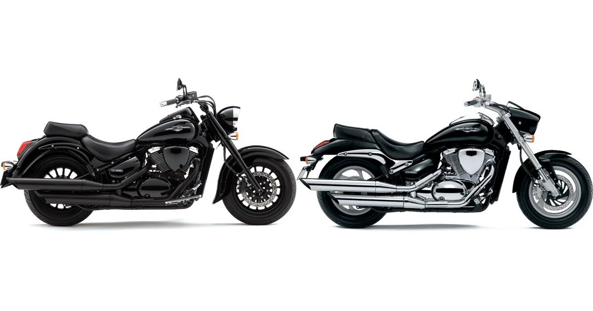 Motorrad Vergleich Suzuki Intruder C800 2015 vs. Suzuki Intruder M800 2015