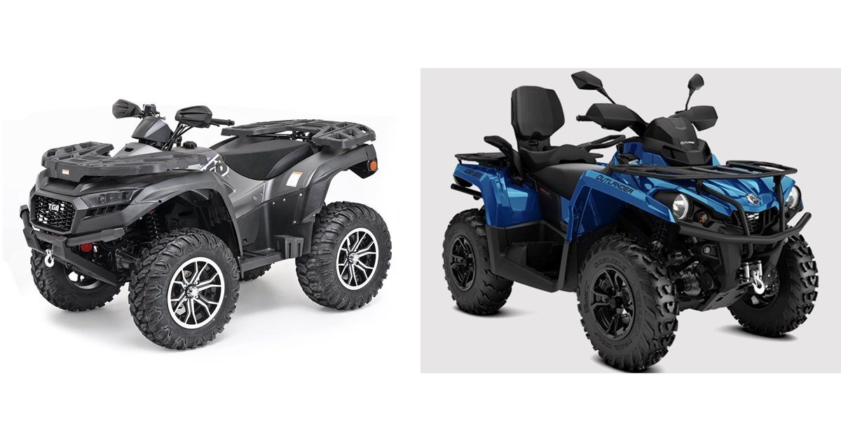 Motorrad Vergleich TGB Blade 550 FL Edition Touring LOF 2021 vs. Can-Am ...