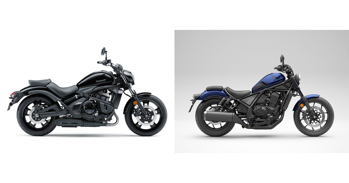 Kawasaki Vulcan S 2025 vs Honda CMX1100 Rebel 2025
