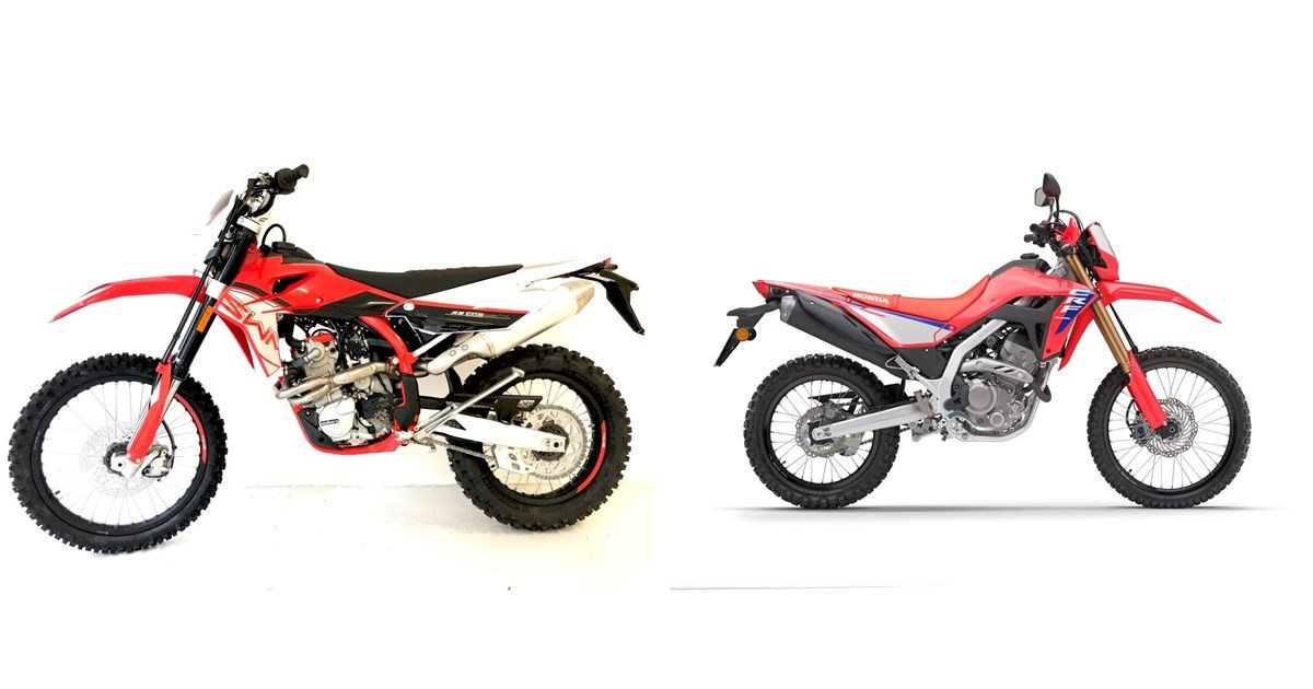 SWM RS 300 R 2022 vs Honda CRF300L 2025