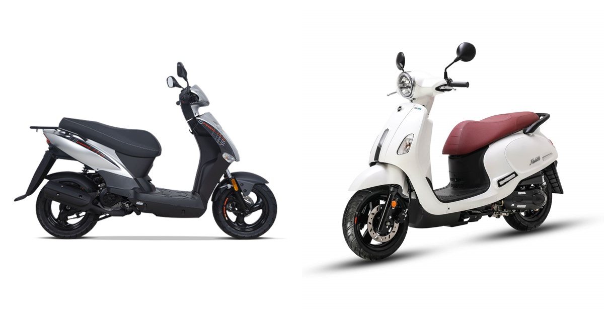 Kymco Agility 50 2025 vs Sym Fiddle 50 2024