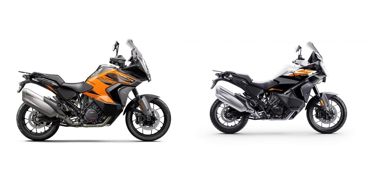 KTM 1290 Super Adventure S 2021 vs KTM 1390 Super Adventure S EVO 2025