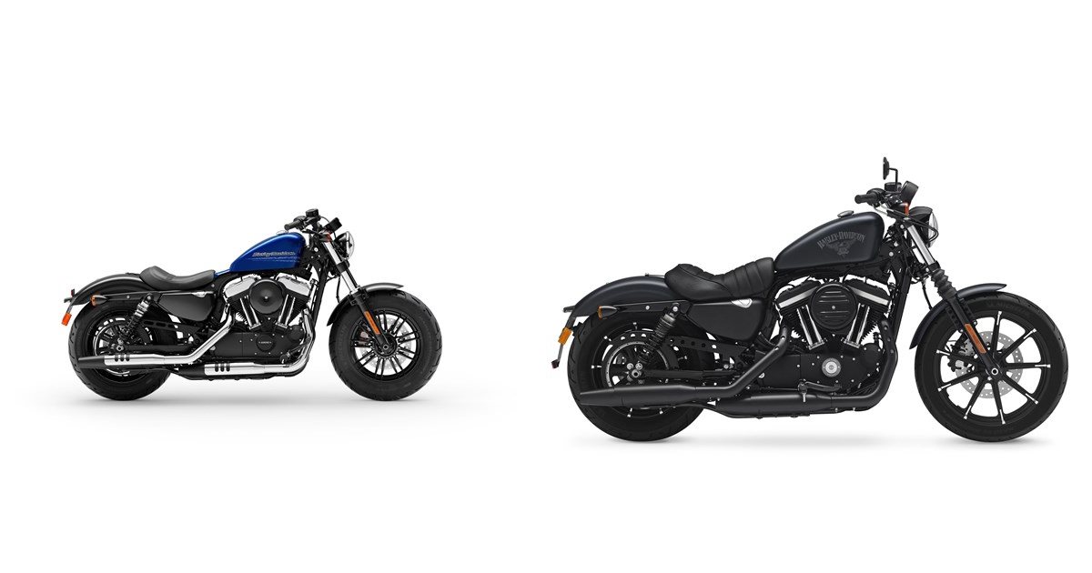 Harley-Davidson Sportster XL 1200X Forty-Eight 2020 vs Harley-Davidson ...