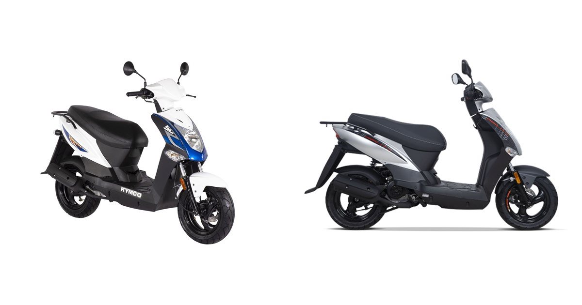 Motorrad Vergleich Kymco Agility 50 2019 vs. Kymco Agility 50 2025