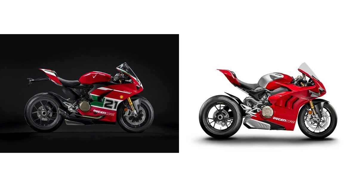 Ducati Panigale V2 Bayliss 1st Championship 20th Anniversary 2021 vs ...
