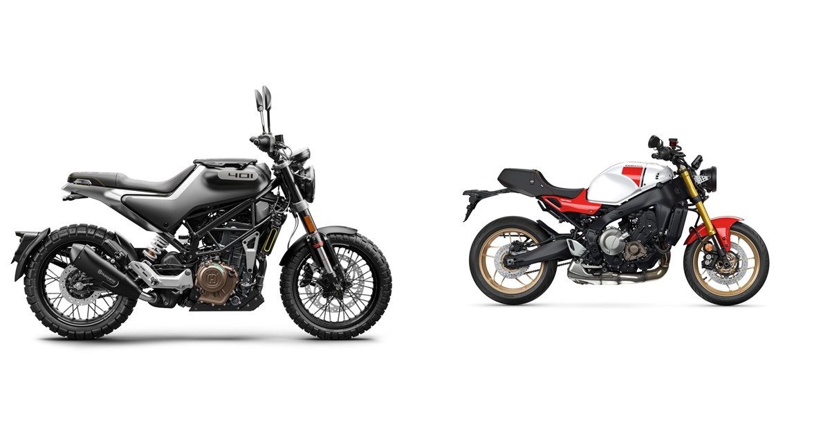 Husqvarna Svartpilen 401 2021 vs Yamaha XSR900 2025