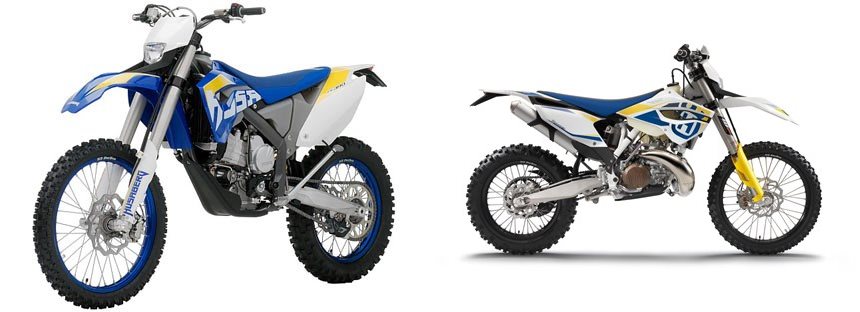 Motorrad Vergleich Husaberg FE 390 2009 vs. Husqvarna TE 300 2014