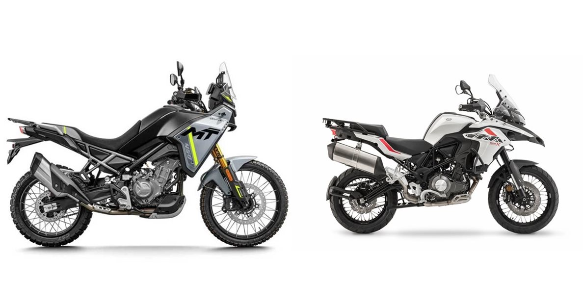 CFMOTO 450MT 2024 vs Benelli TRK 502 X 2021