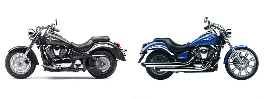 Kawasaki Vulcan 900 Classic 2016 vs Kawasaki VN 900 Custom 2008