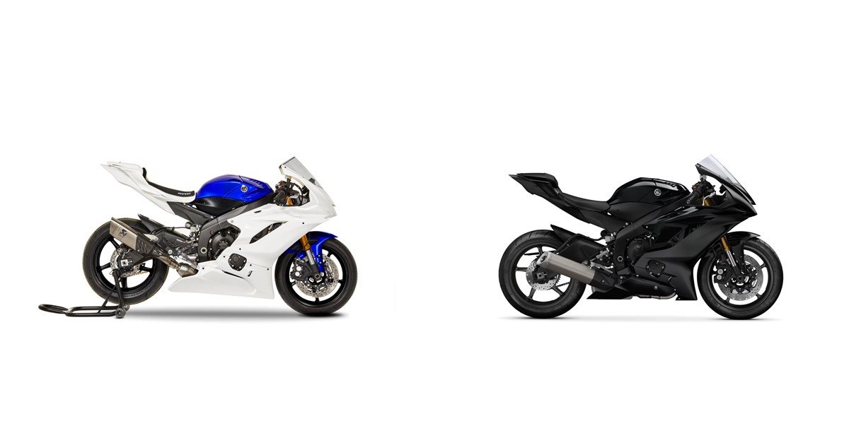 Yamaha R6 GYTR 2025 vs Yamaha R6 RACE 2025
