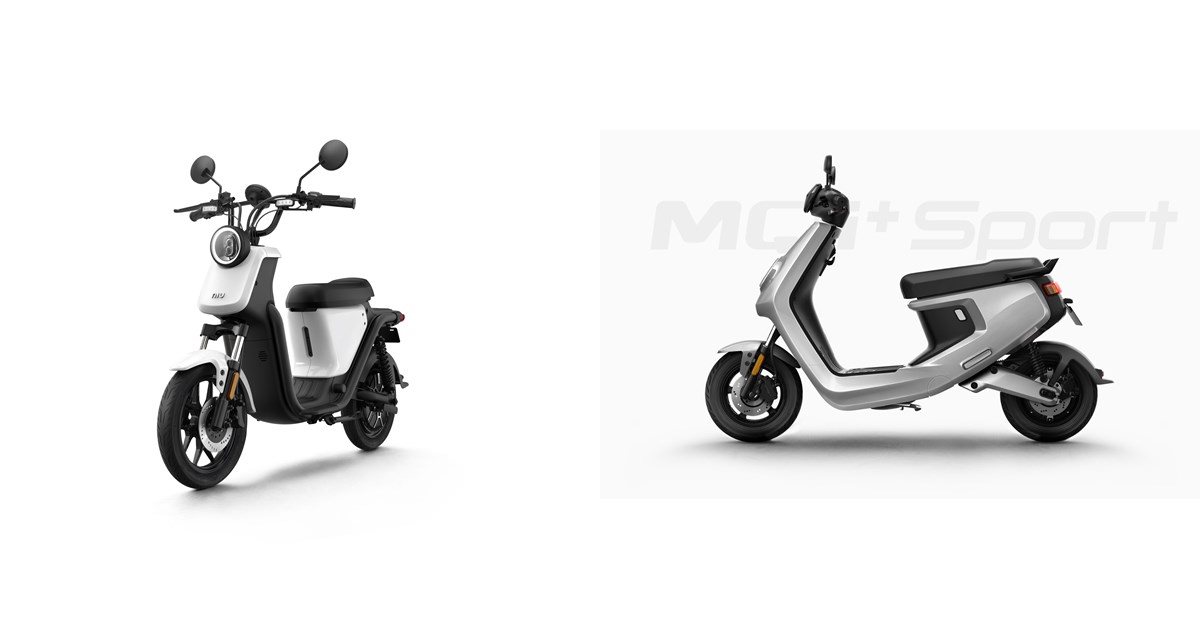 Motorrad Vergleich NIU U 2018 vs. NIU MQi+ Sport 2021