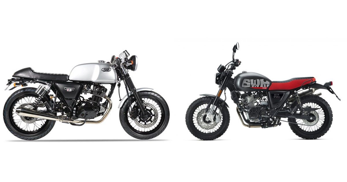 Mash Cafe Racer 2021 vs SWM Ace of Spades 125 2020