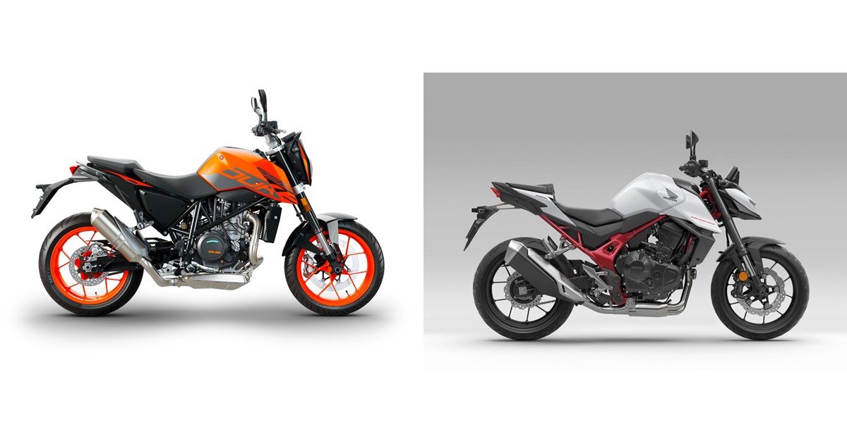 KTM 690 Duke 2019 vs Honda CB750 Hornet 2025