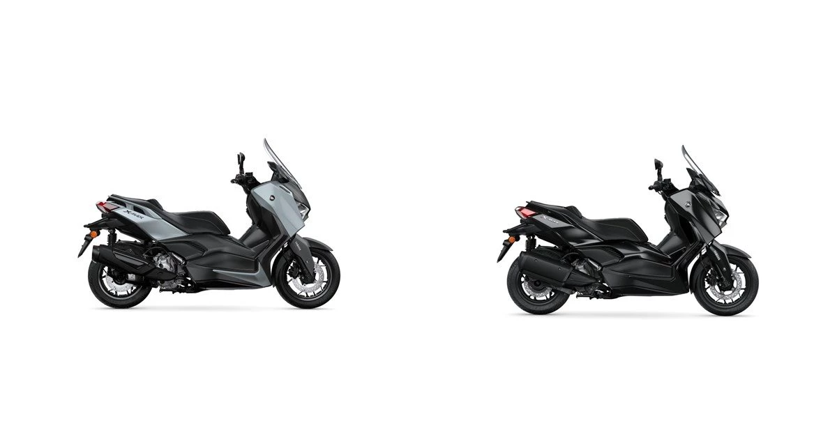 Motorrad Vergleich Yamaha XMAX 300 Tech MAX+ 2025 vs. Yamaha XMAX 300 ...