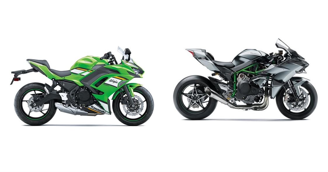 Kawasaki Ninja 650 2025 vs Kawasaki Ninja H2R 2025
