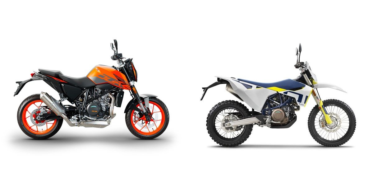 Motorrad Vergleich KTM 690 Duke 2019 vs. Husqvarna 701 Enduro 2020