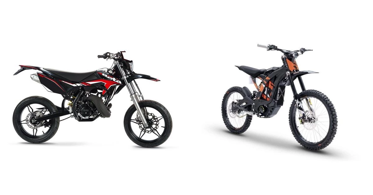 Beta RR 50 Motard Standard 2017 vs Sur-Ron Lightbee X-Version 2024