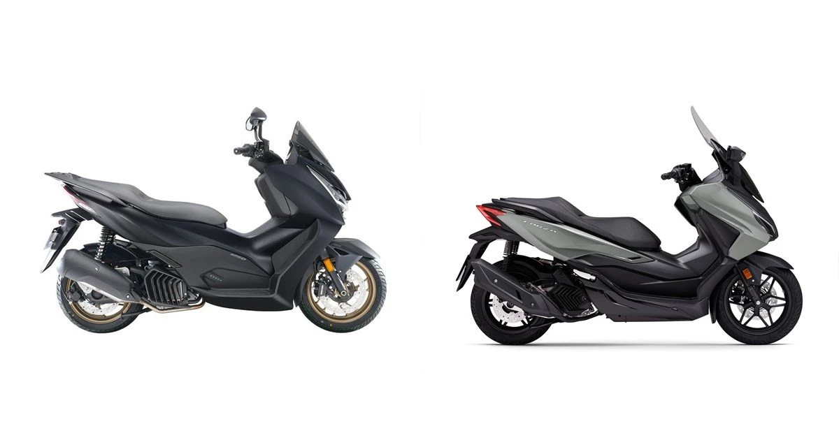Zontes 125 D 2025 vs Honda Forza 125 2025