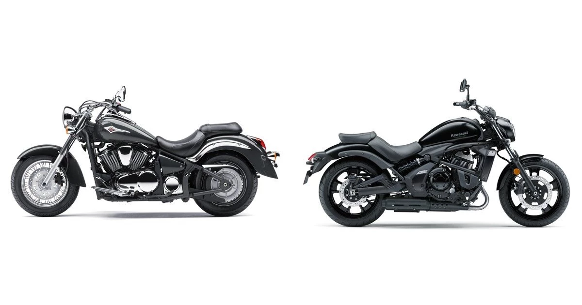 Motorrad Vergleich Kawasaki Vulcan 900 Classic 2016 vs. Kawasaki Vulcan ...