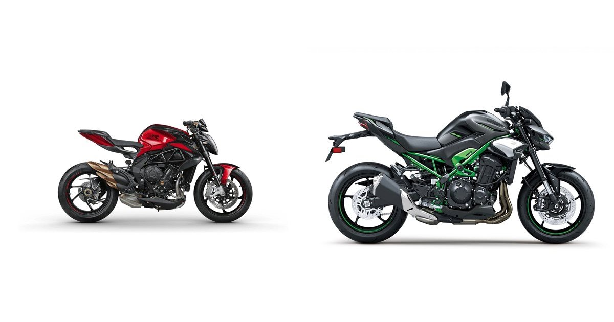 MV Agusta Brutale 800 RR 2024 vs Kawasaki Z900 2025