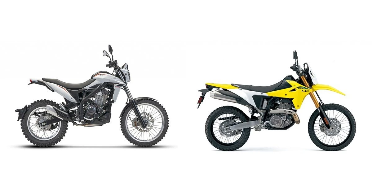 Beta Alp 4.0 2025 vs Suzuki DR-Z4S 2025