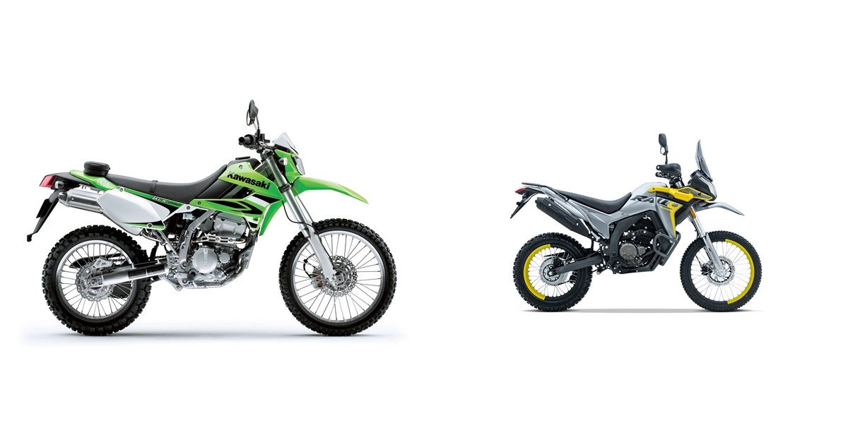 Kawasaki KLX 250 2016 vs Voge 300 Rally 2023