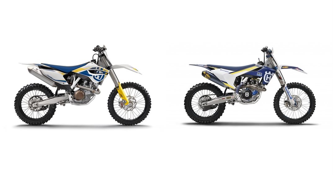 Motorrad Vergleich Husqvarna FC 450 2014 vs. Husqvarna FC 450 2016