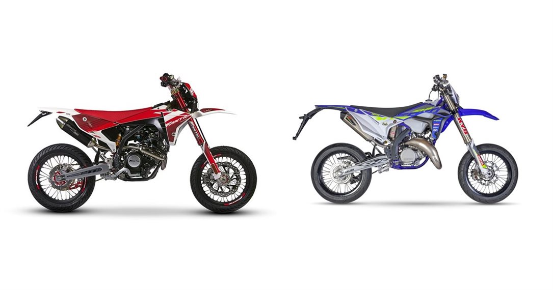 Fantic XMF 125 Competition 2025 vs Sherco 125 2T SM FACTORY 2024