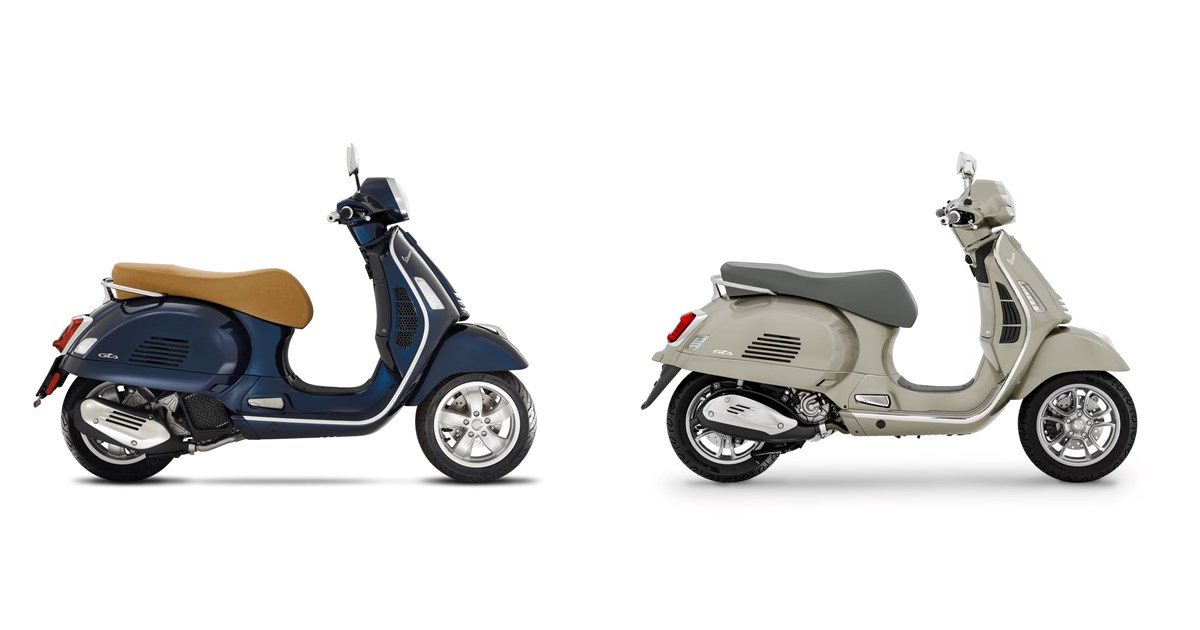 Motorrad Vergleich Vespa GTS 125 2022 vs. Vespa GTS 310 2025