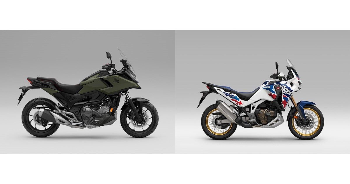 Honda NC750X DCT 2025 vs Honda CRF1100L Africa Twin Adventure Sports ...