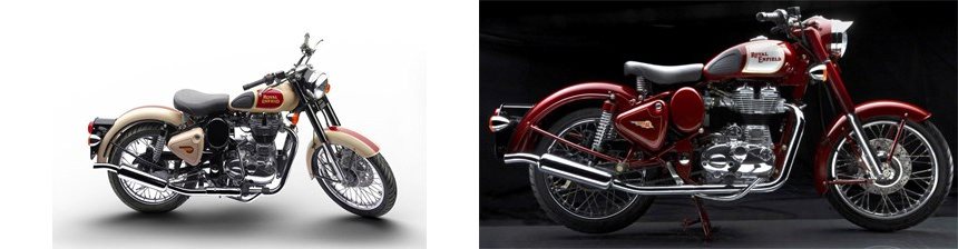 Royal Enfield Classic 500 EFI 2020 vs Royal Enfield Bullet 500 Classic ...