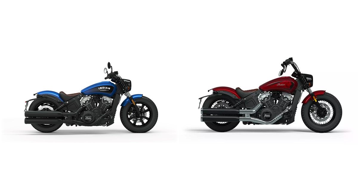 Indian Scout Bobber 2020 vs Indian Scout Bobber Twenty 2024