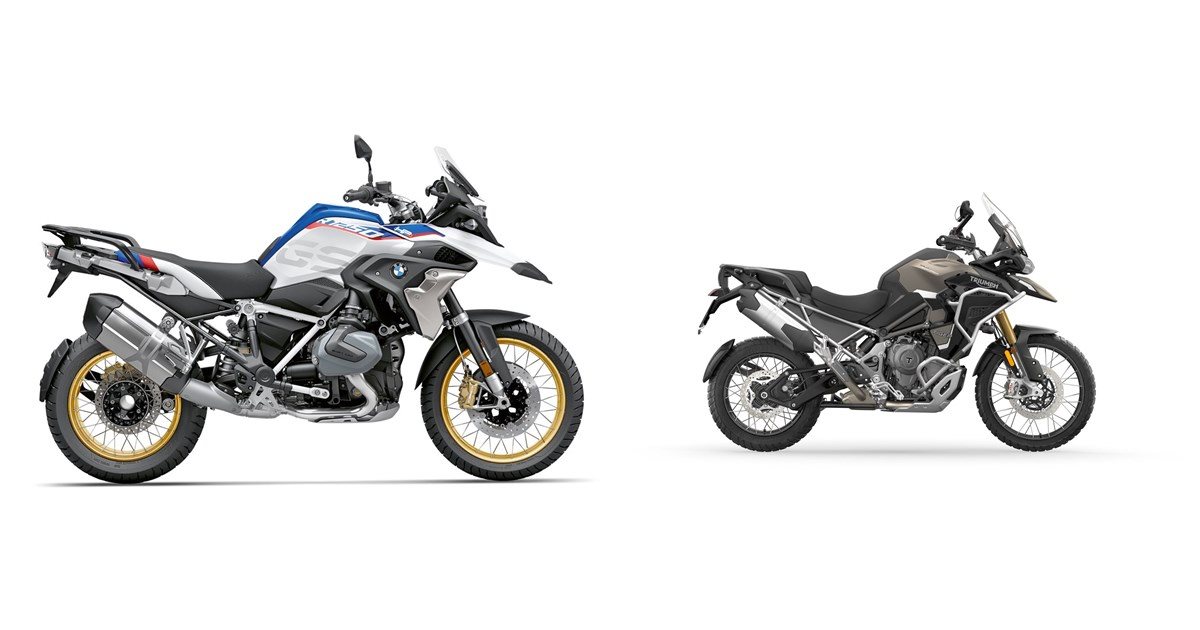 BMW R 1250 GS 2022 vs Triumph Tiger 1200 Rally Explorer 2025