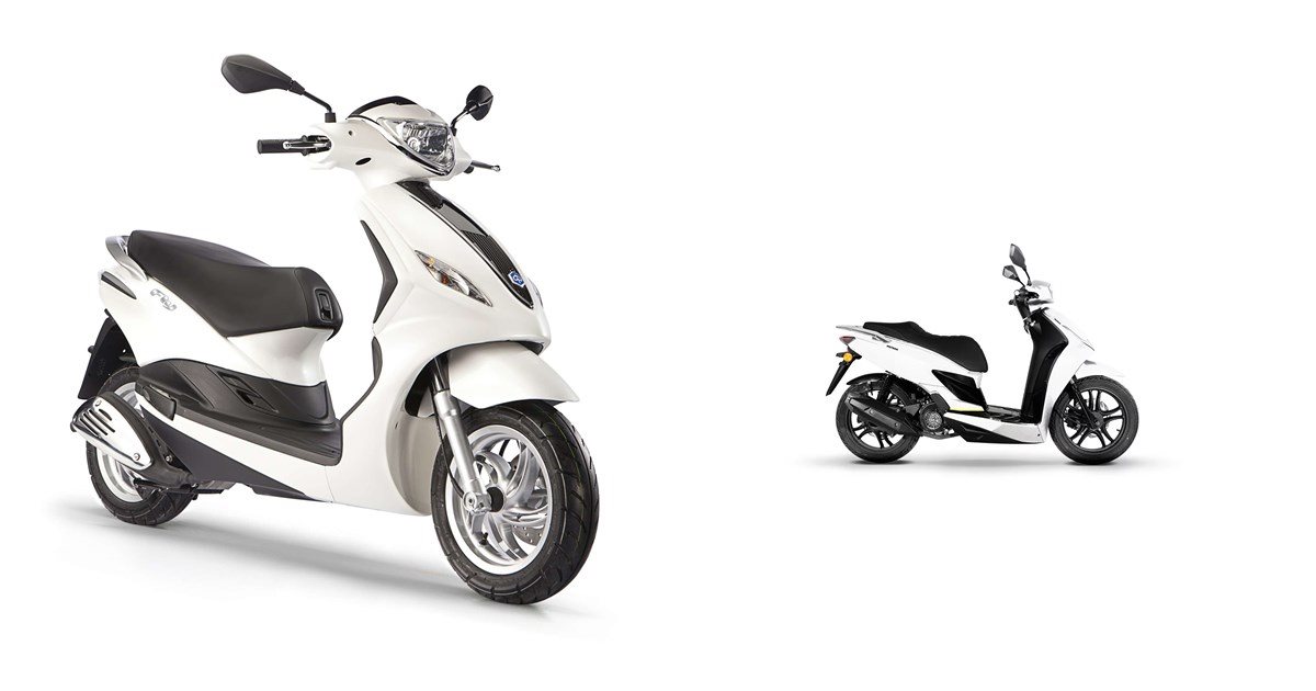 Motorrad Vergleich Piaggio New Fly 125 i.e. 3V 2015 vs. Motron Ventura 125 2024