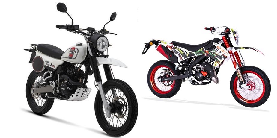 Mash X-Ride 50 2025 vs Rieju MRT 50 SM Trophy 2025