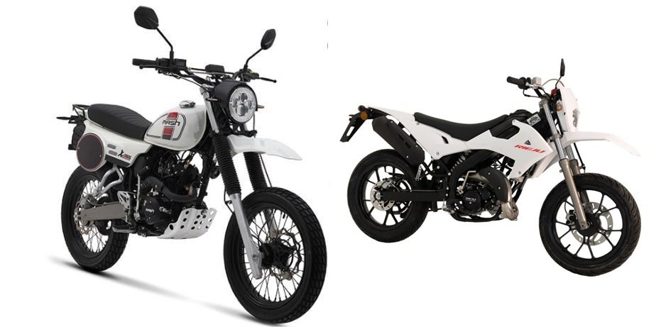 Mash X-Ride 50 2025 vs Rieju MRT Custom 50 2025