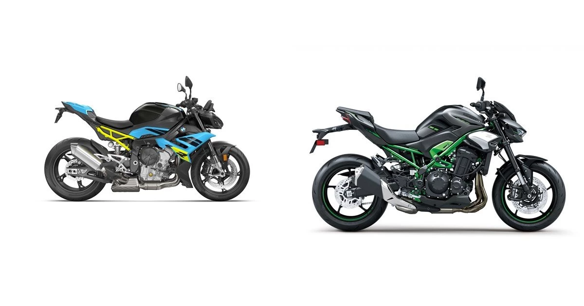 BMW S 1000 R 2025 vs Kawasaki Z900 2025