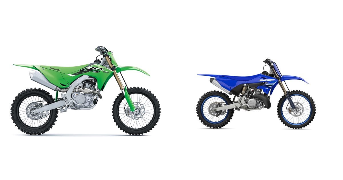Kawasaki KX 250 2025 vs Yamaha YZ250 2025