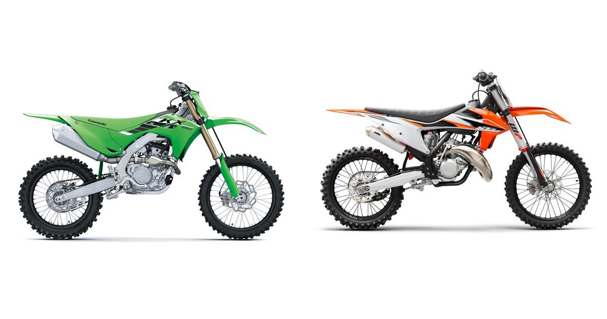 Kawasaki KX 250 2025 vs KTM 125 SX 2021