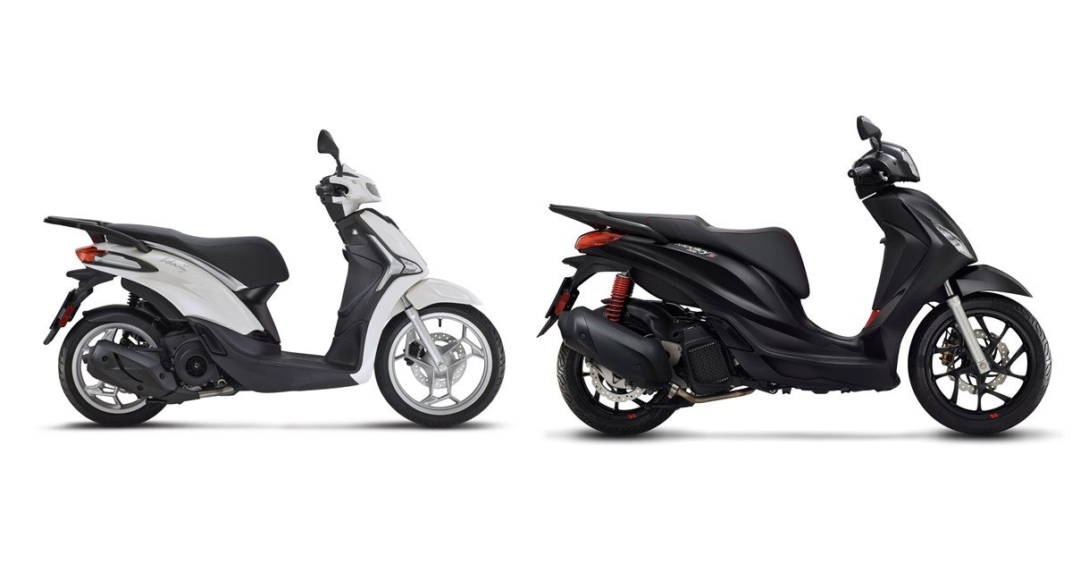 Motorrad Vergleich Piaggio Liberty 125 2025 vs. Piaggio Medley 125 S 2024