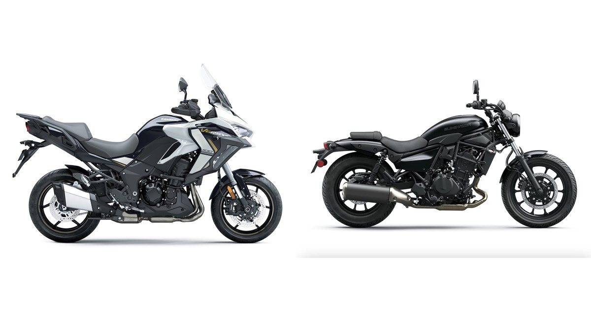 Kawasaki Versys 1100 SE 2025 vs Kawasaki Eliminator 500 2024