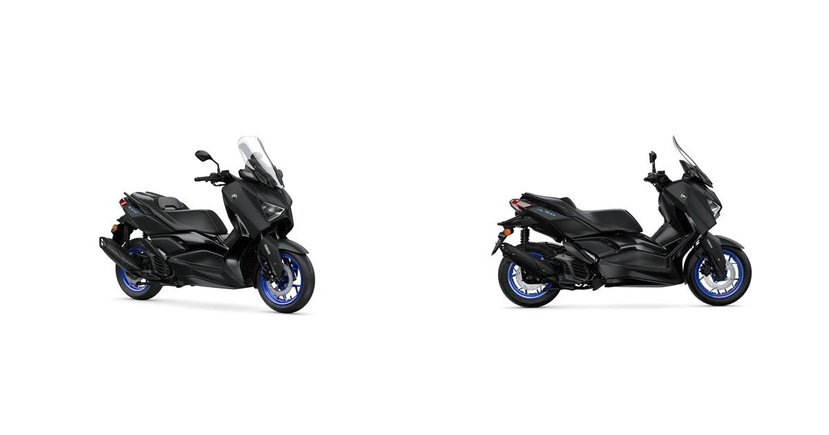 Confronto tra moto Yamaha XMAX 125 2024 VS. Yamaha XMAX 125 2025
