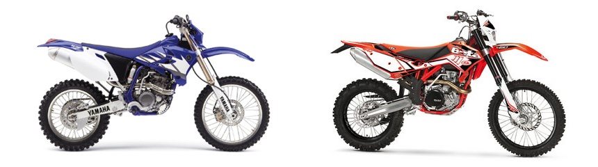 Yamaha WR250F 2005 vs Beta RR 498 4T 2012
